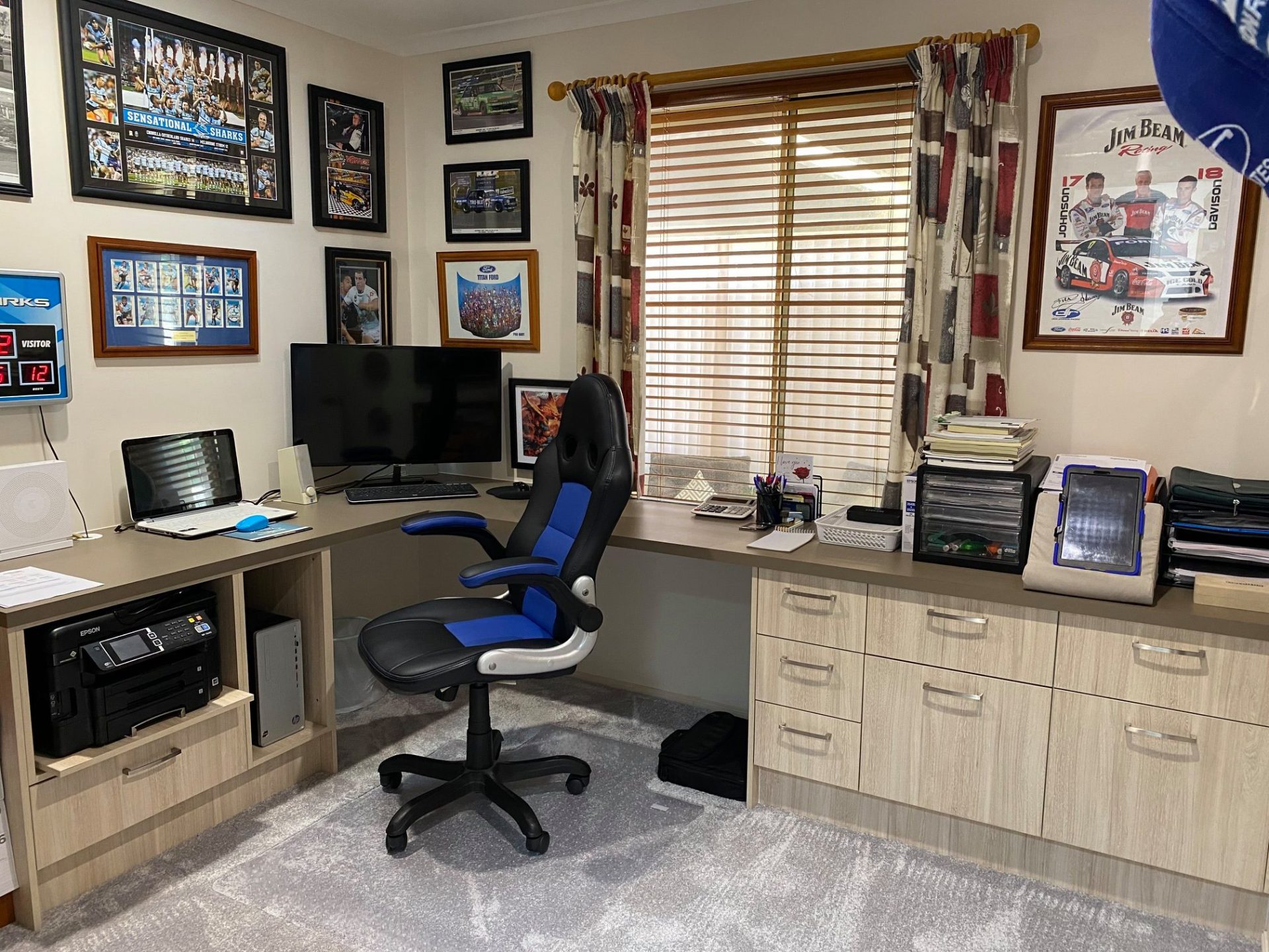 Bespoke Joinery for Functional and Stylish Sydney Office Setup